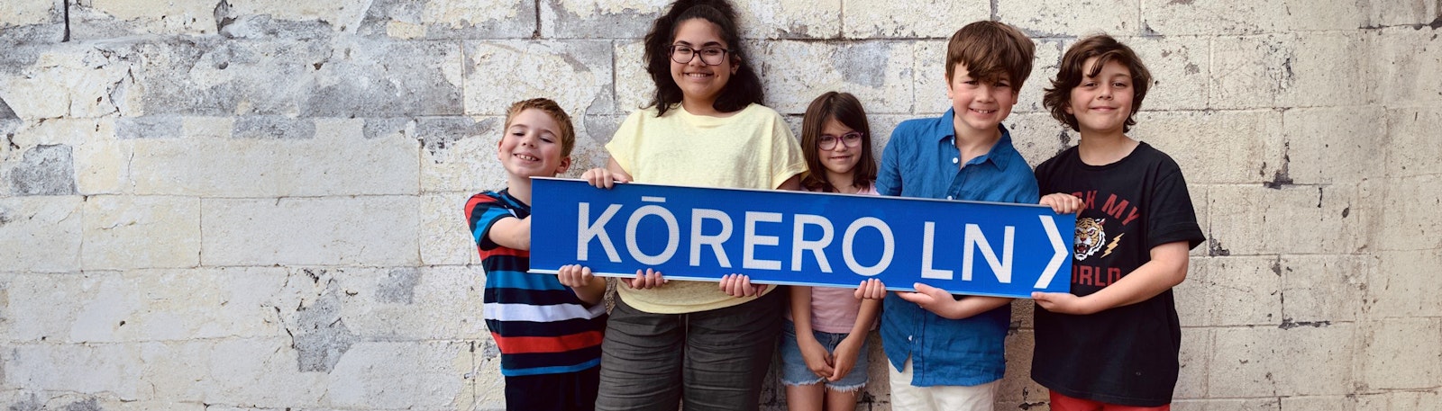 Image of The Kids of Kōrero Lane