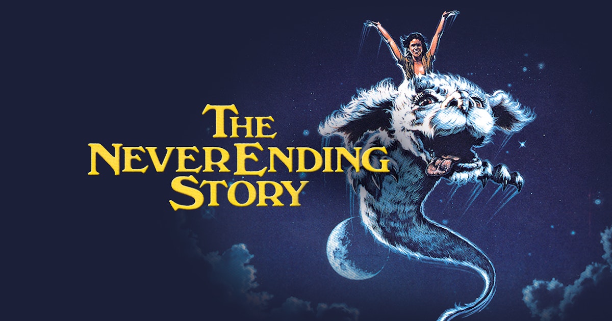 Never Ending Story Logo The Never Ending Story 2 Originele Filmposter